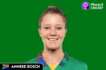 Who is Anneke Bosch | Bio | Stats | South Africa Player - Female Cricket