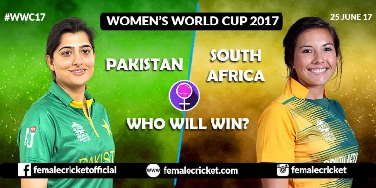 Proteas women take on Pakistan women in Women's Cricket world cup 2017 ...