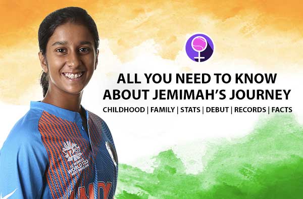 Jemimah Rodrigues - Legend in the Making | Inspiring Journey | Stats | IPL