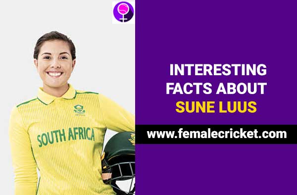 15 things to know about South Africa's Leg-Spin sensation - Sune Luus ...