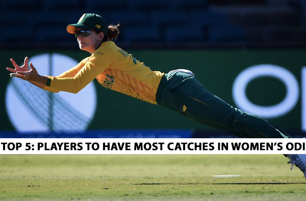 Top 5 - Players to have Most Catches in Women's ODI - Female Cricket