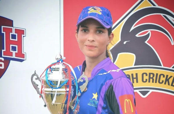 "I had no option but to dress like a boy and practice cricket with them," says Bisma Amjad ...