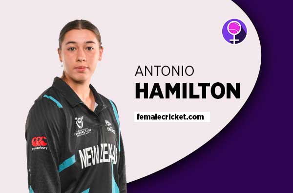 New Zealand’s Antonia Hamilton injured, Emma Irwin replaces her - Female Cricket