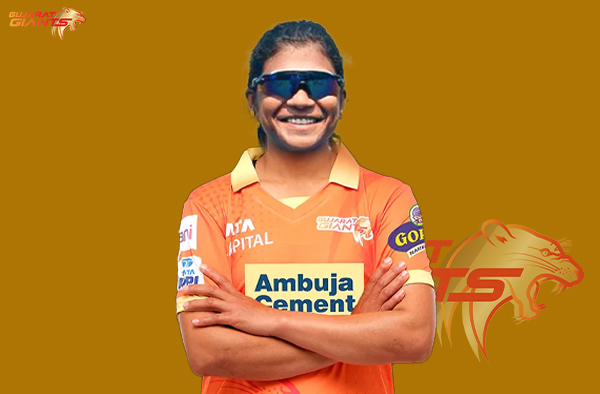 Who is Trisha Poojitha | Bio | Stats | Gujarat Giants Player - Female ...