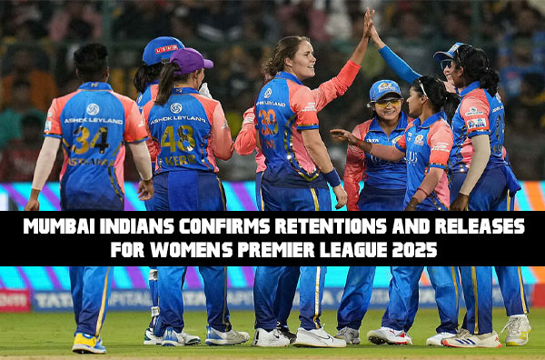 Mumbai Indians confirms Retentions and Releases for Women's Premier ...