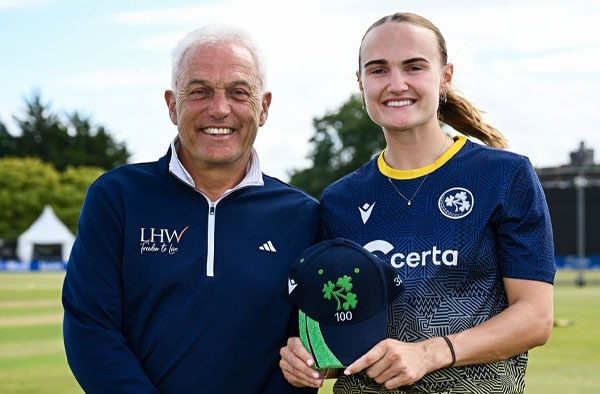 Gaby Lewis completes 100 T20I Appearances, only 2nd from Ireland after ...