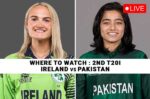 Where to Watch 2nd T20I: Ireland Women vs Pakistan Women | Live ...