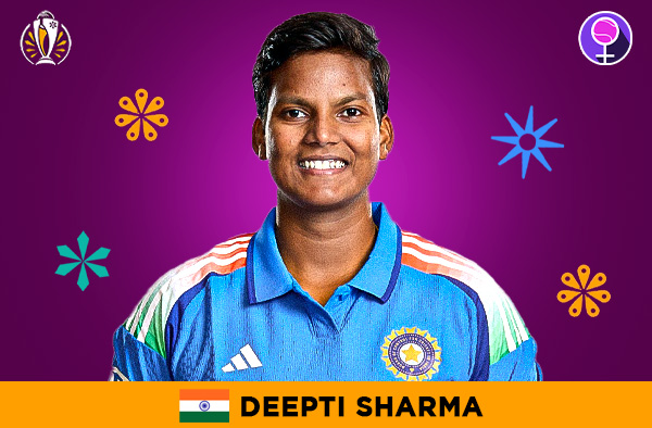 Deepti Sharma Profile: Career, Records, Stats | Women’s ODI World Cup 2025 - Female Cricket