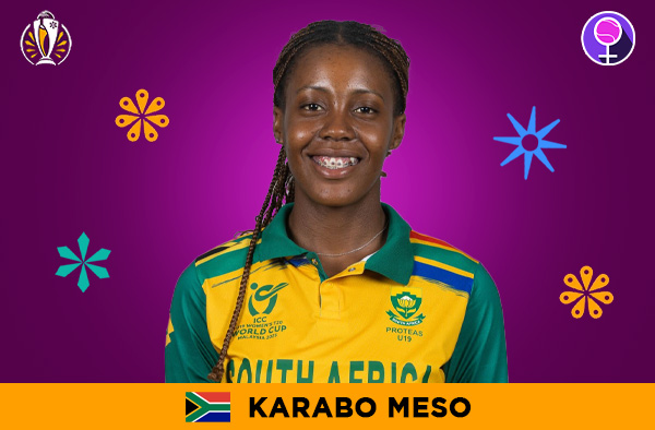 Karabo Meso Profile: Career, Records, Stats | Women's ODI World Cup 2025 - Female Cricket