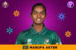 Marufa Akter Profile: Career, Records, Stats | Women's ODI World Cup 2025 - Female Cricket