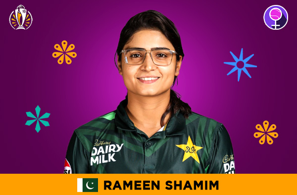 Rameen Shamim Profile: Career, Records, Stats | Women's ODI World Cup 2025 - Female Cricket