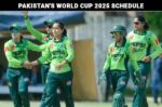 Complete Schedule of Pakistan Women's Cricket Team for ICC Women's ODI ...