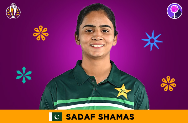 Sadaf Shamas Profile: Career, Records, Stats | Women's ODI World Cup 2025 - Female Cricket