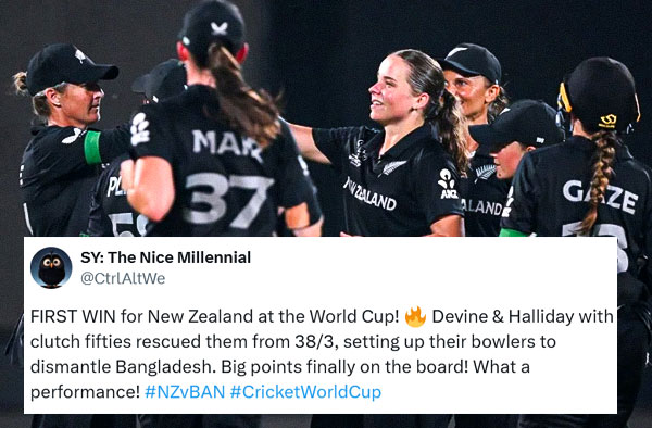 Fan Reactions: Sophie Devine and Brooke Halliday Lauded as New Zealand ...