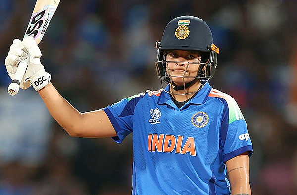 Shafali Verma Becomes Youngest to Score Fifty in an ODI World Cup Final ...