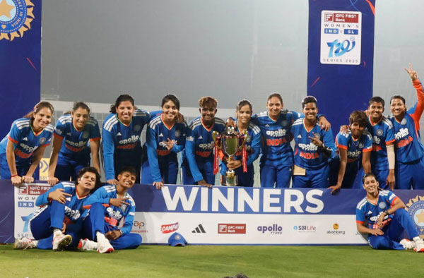 Harmanpreet Kaur's India Complete 5-0 Series Sweep against Sri Lanka ...